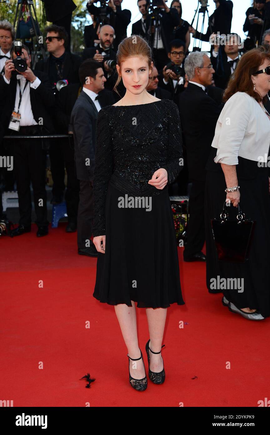 Agathe Bonitzer arriving for La Venus A La Fourrure screening held at ...