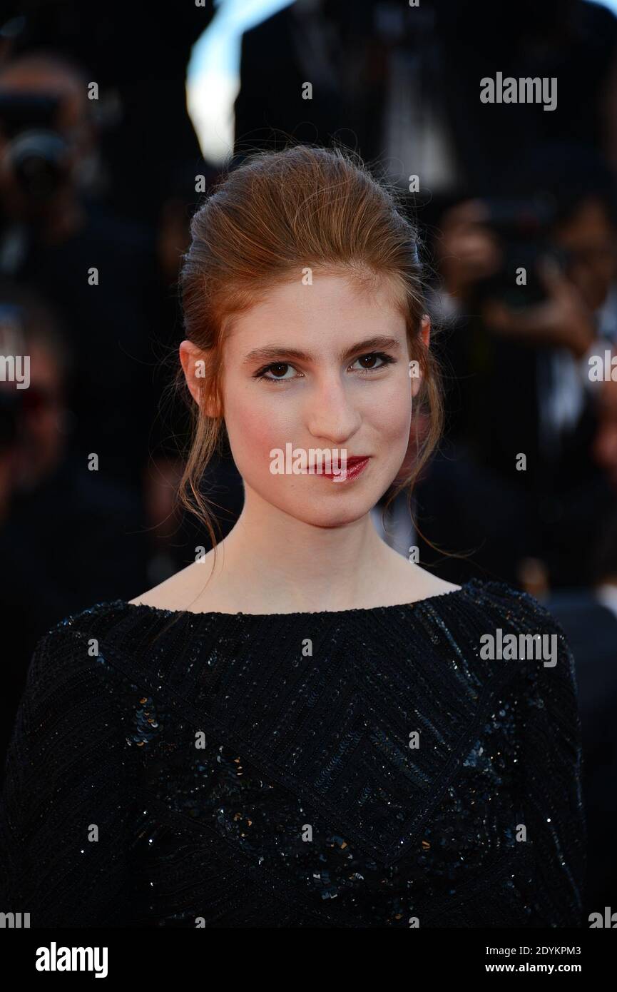 Agathe Bonitzer arriving for La Venus A La Fourrure screening held at ...