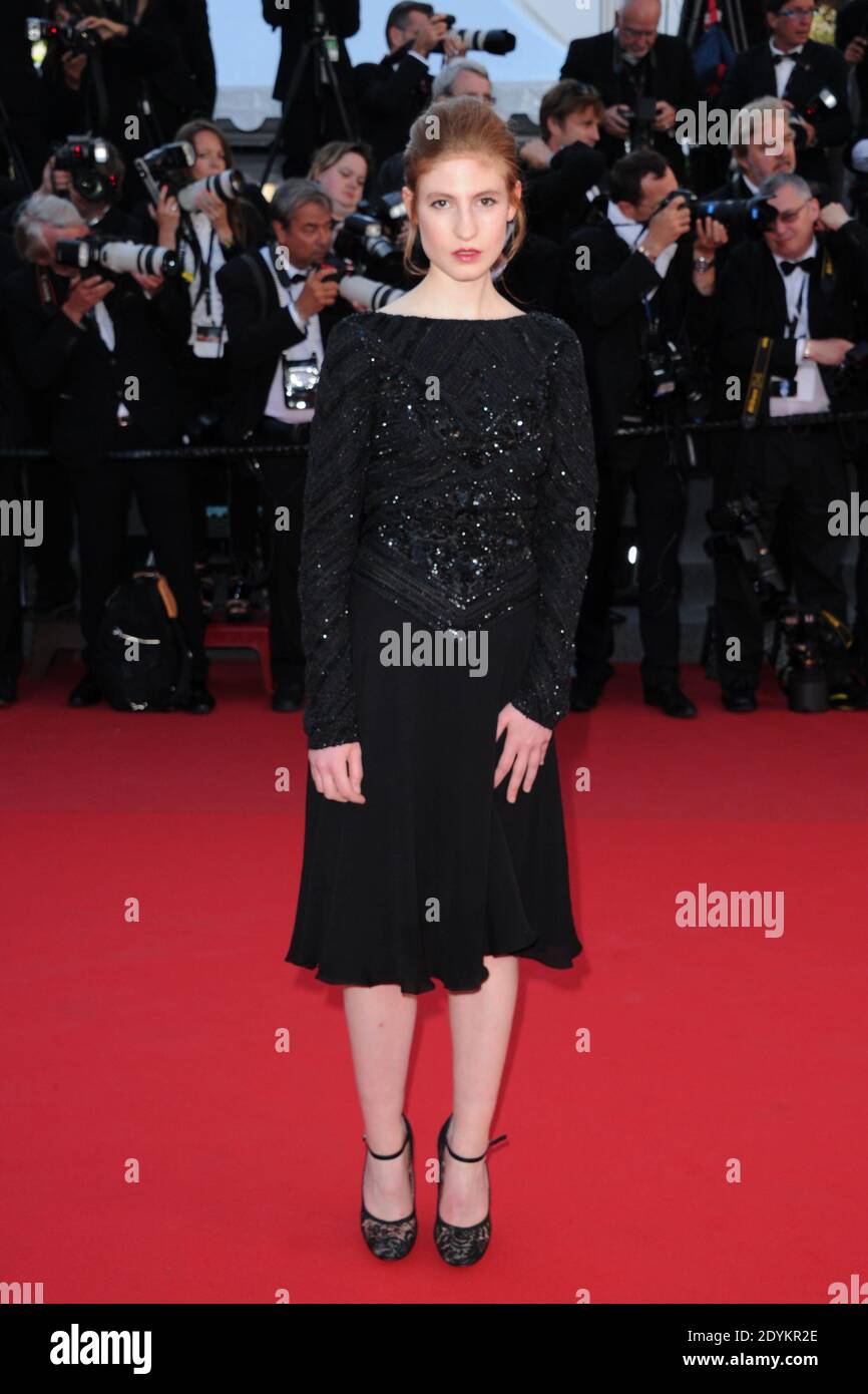 Agathe Bonitzer arriving for La Venus A La Fourrure screening held at ...