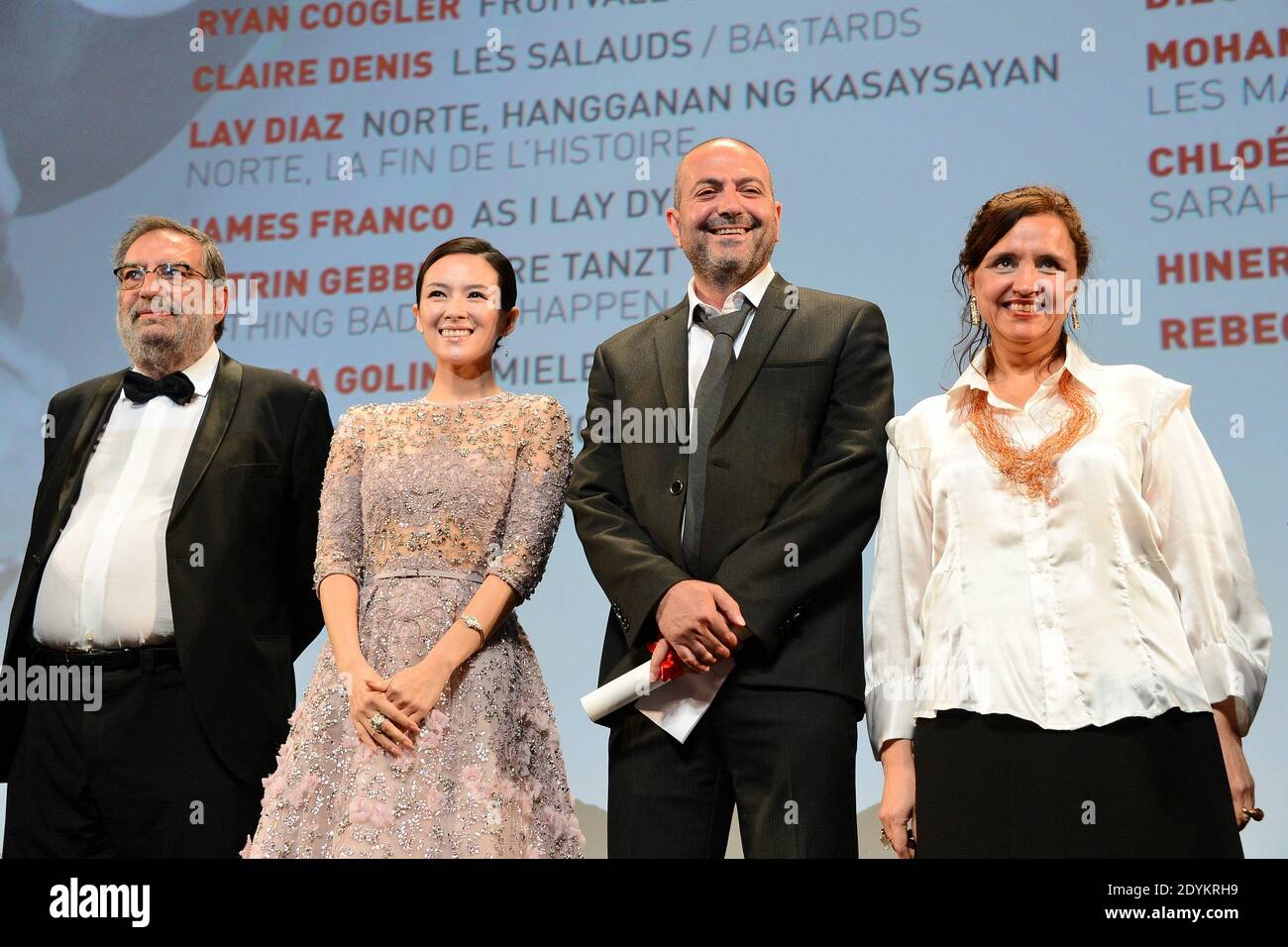 Enrique Gonzalez, Zhang Ziyi, Hany Abu Assad and Ilda Santiago ...