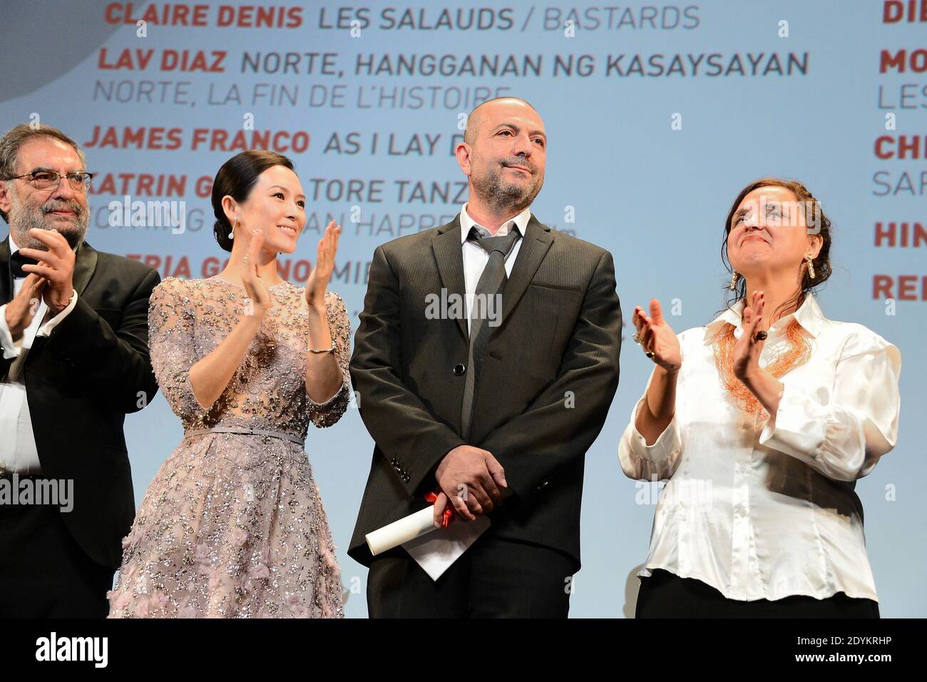 Enrique Gonzalez, Zhang Ziyi, Hany Abu Assad and Ilda Santiago ...