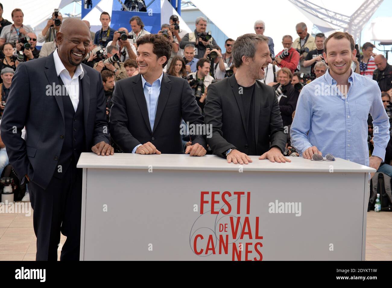 Forest Whitaker, Orlando Bloom, Jerome Salle and Conrad Kemp pose at ...