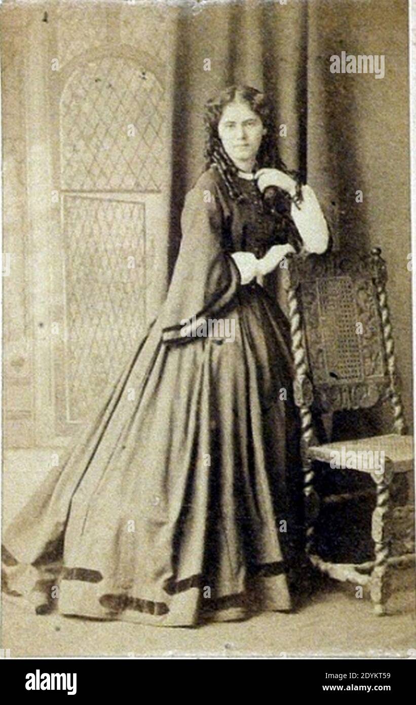 Laura Marx Lafargue 1864 Stock Photo - Alamy