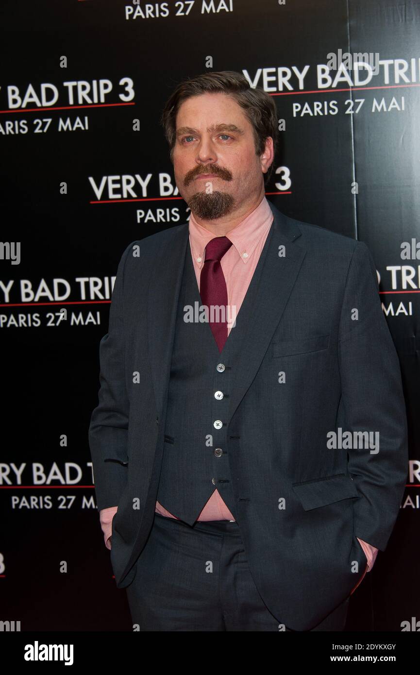 Zach Galifianakis Hangover 3 Premiere