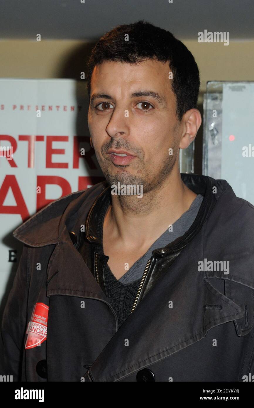Samir Guesmi attending the premiere of 'Je suis supporter du standard ...