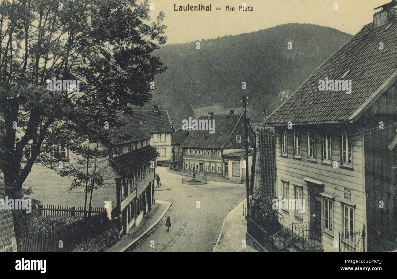 Lautenthal, Schlesien - Platz Stock Photo - Alamy