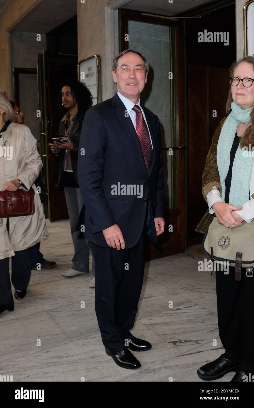 Exclusive - Claude Gueant attending 'Le Sacre du Printemps' centenary ...