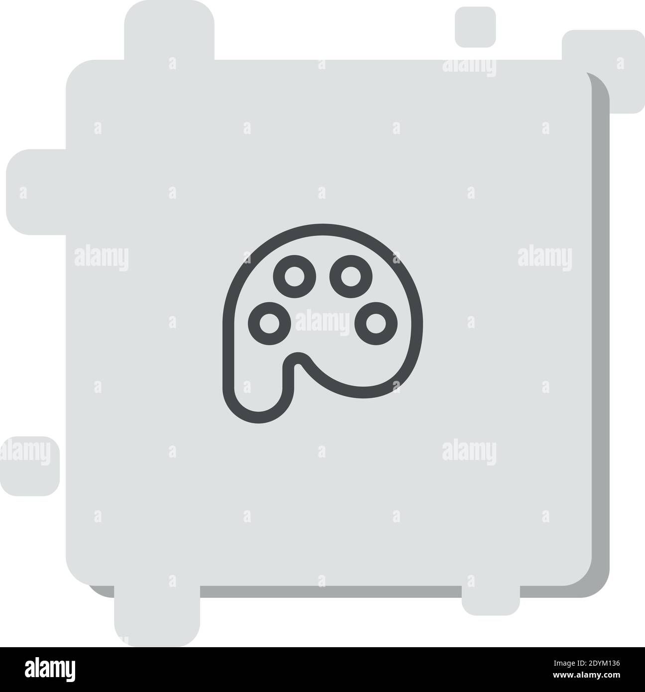 painting vector icon modern simple vector illustration Stock Vector ...