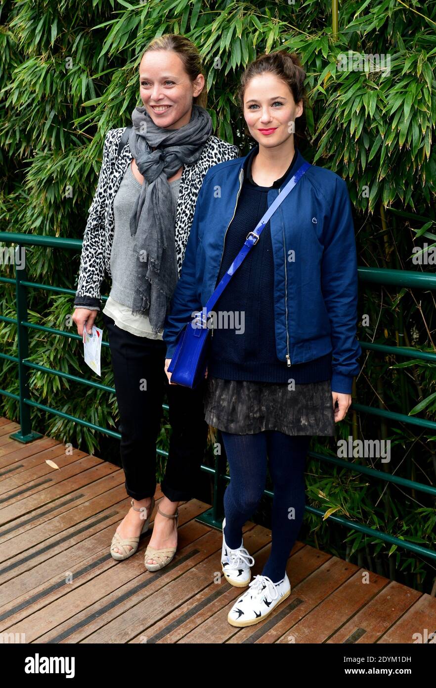 Melanie Bernier stopping by the village, the VIP quarter of the French ...