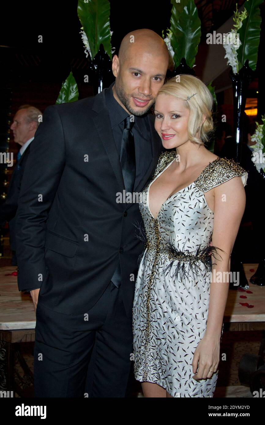 Xavier Delarue and Tatiana-Laurence Delarue attend the fundraising ...