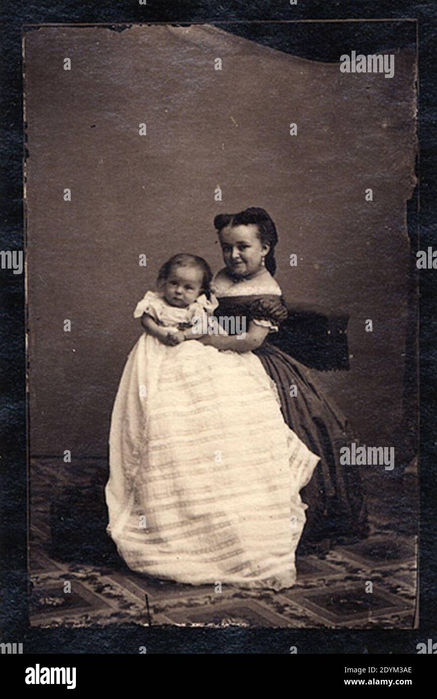 Lavinia Warren Stratton Baby Stock Photo - Alamy