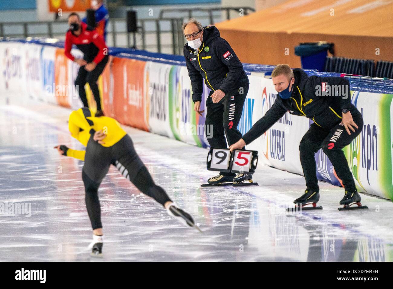 HEERENVEEN, THE NETHERLANDS - DECEMBER 26: Jac Orie, Ben Jongejan ...