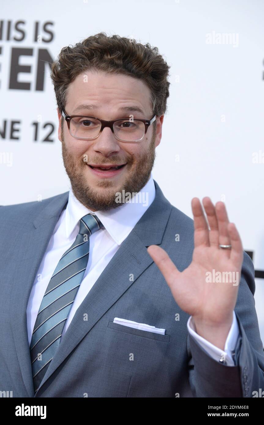 Seth Rogen attends Columbia Pictures' This Is The End premiere at ...
