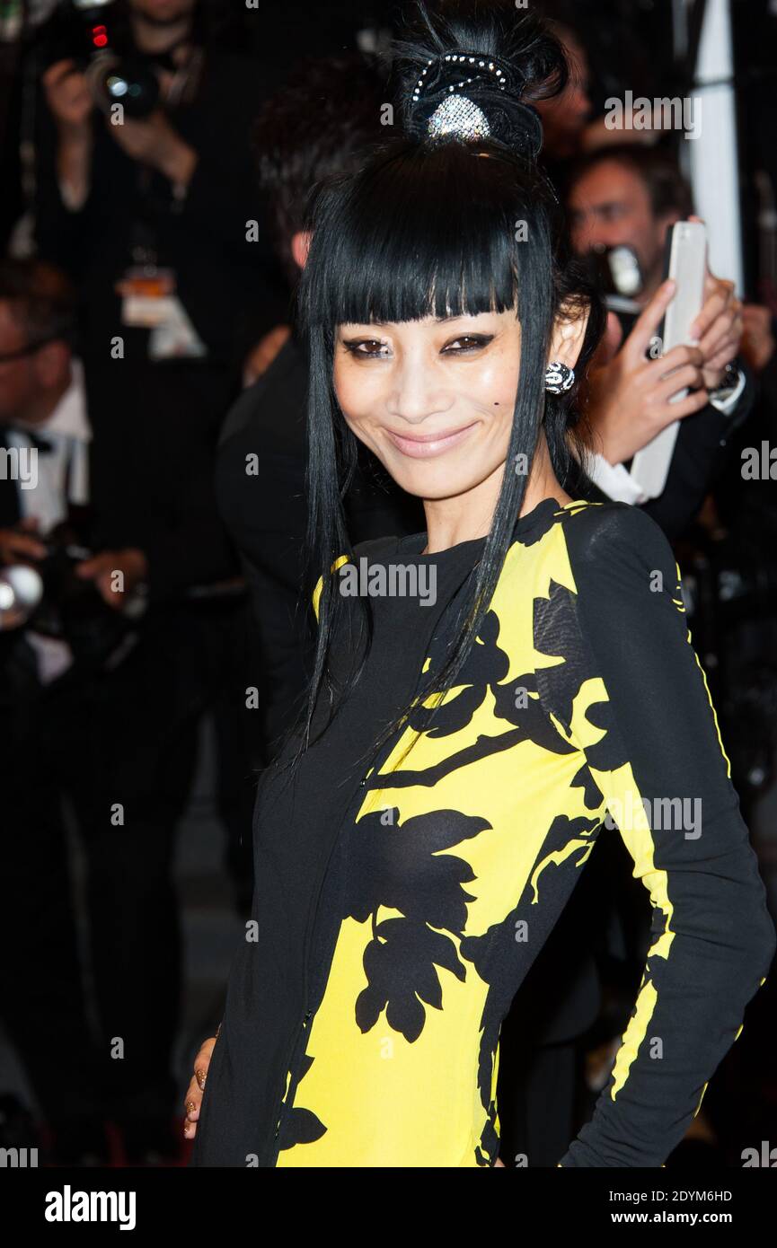 Bai Ling arriving at the screening of the movie 'Tian Zhu Ding' held at ...