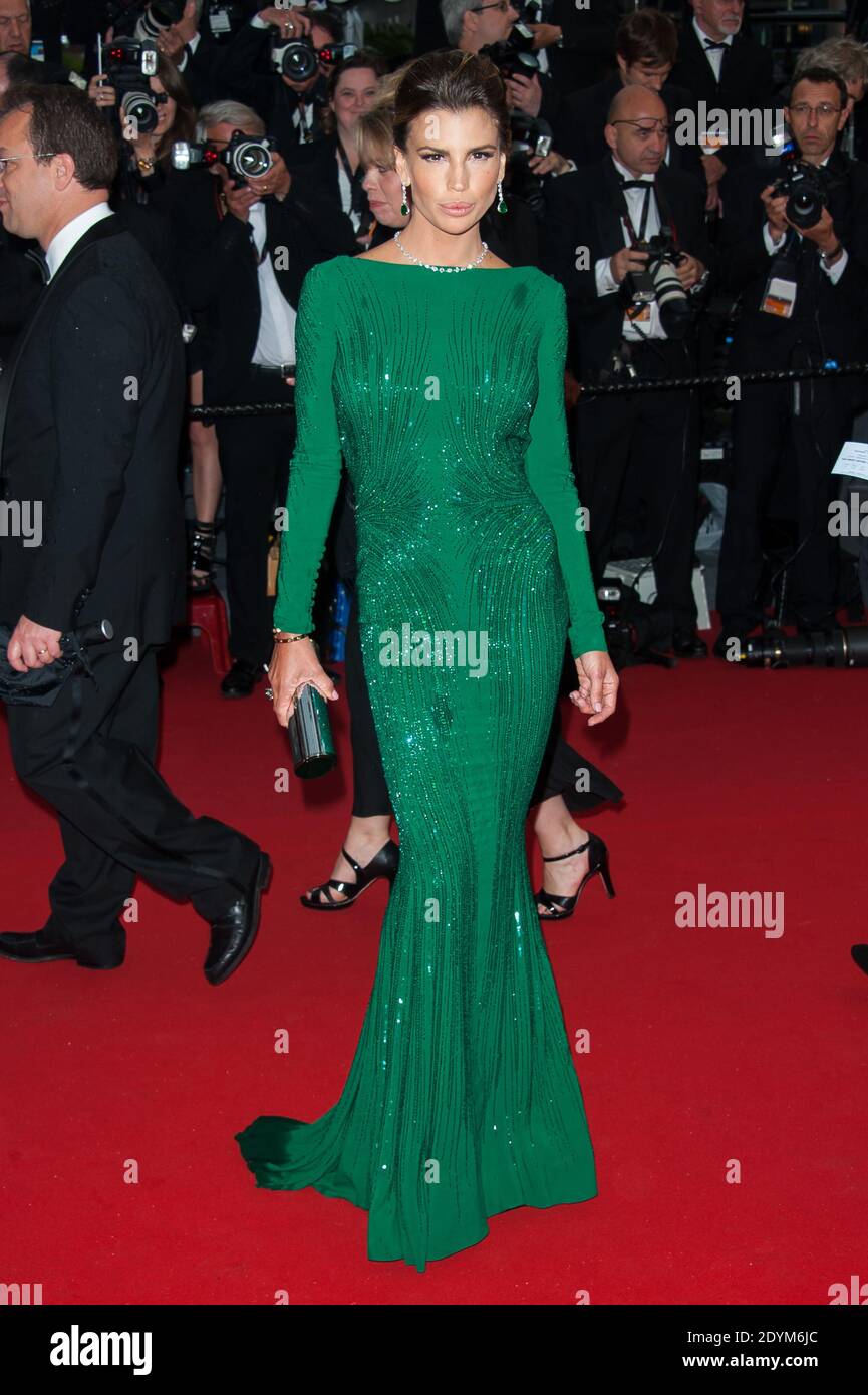 Claudia Galanti arriving for the screening of 'The Great Gatsby' during ...