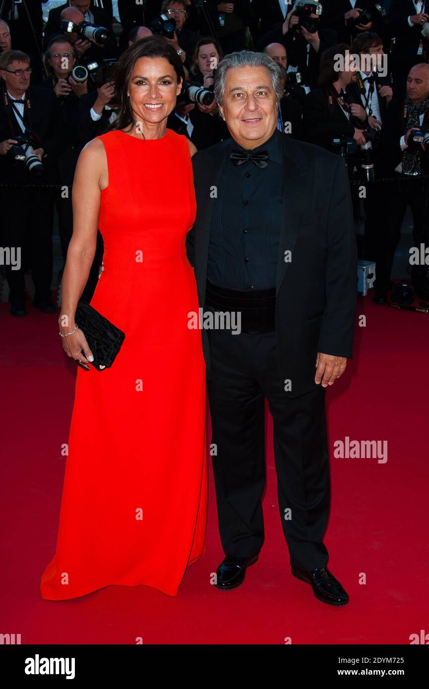 Christian Clavier and his wife arriving for 'the Immigrant' screening ...