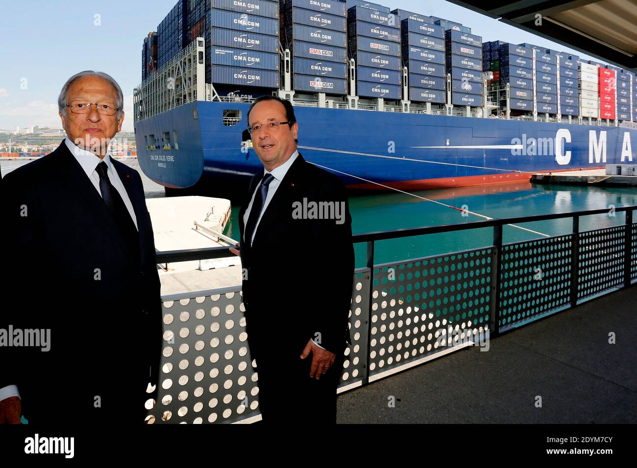 Jacques Saade, Chief Executive Officer of the French container ...