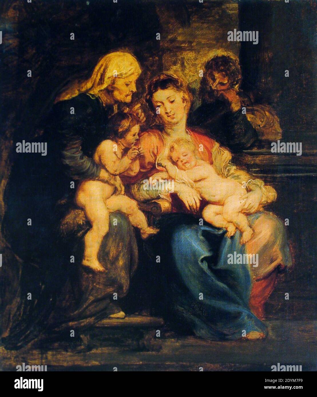 La Sagrada familia con Santa Isabel y San Juan - Peter Paul Rubens ...