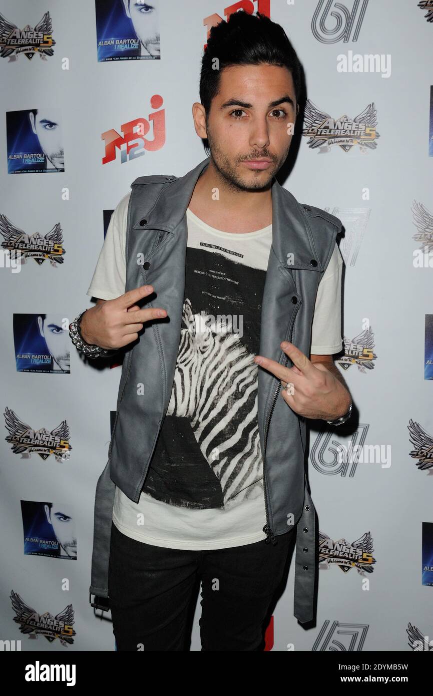 NO WEB - NOP APPS - Exclusive. Alban attending 'Les Anges de la ...