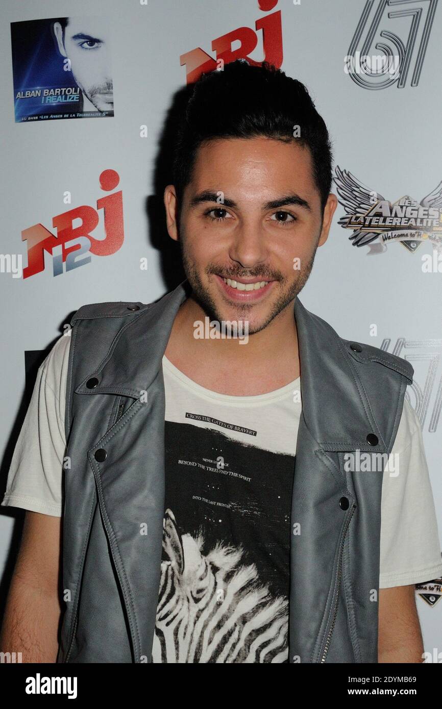 NO WEB - NOP APPS - Exclusive. Alban attending 'Les Anges de la ...