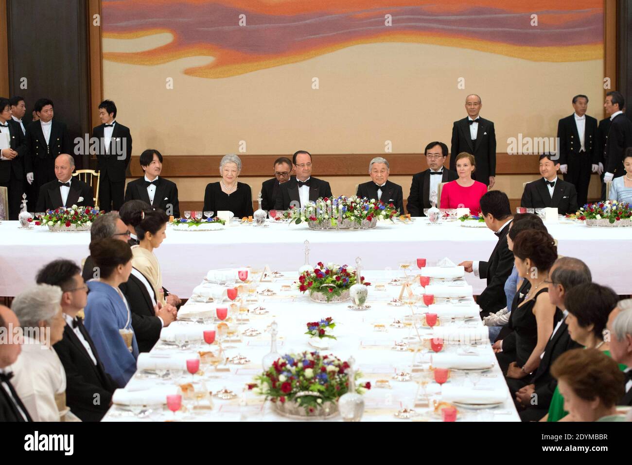 Japan gala dinner palace hi-res stock photography and images - Alamy