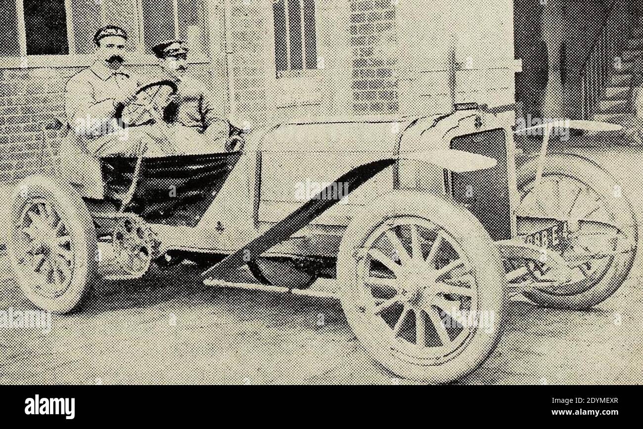 La voiture Brasier au Grand Prix de l'ACF 1907 Stock Photo - Alamy