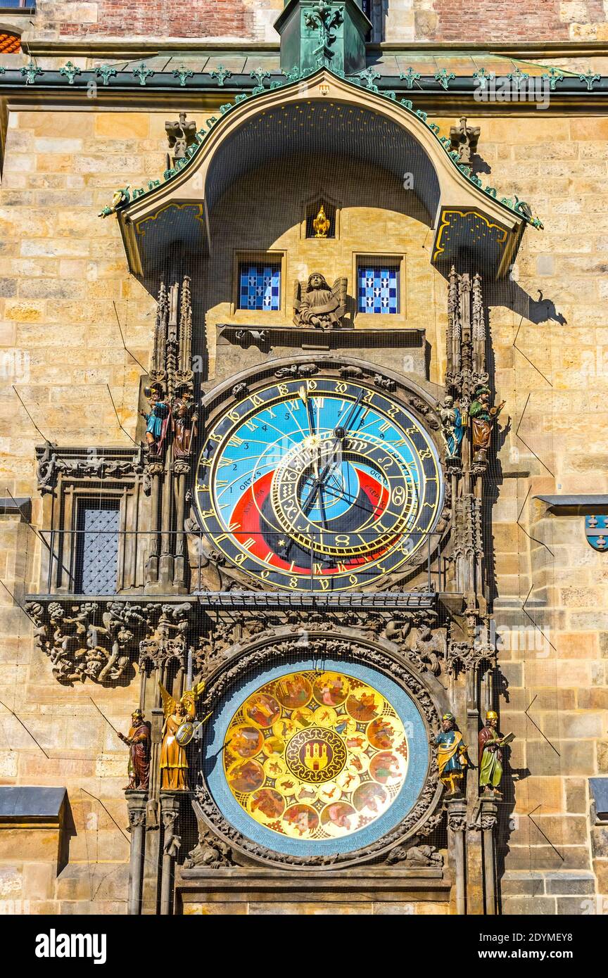 Prague Astronomical Clock, or Prague Orloj (Czech: Prazsky Orloj ...