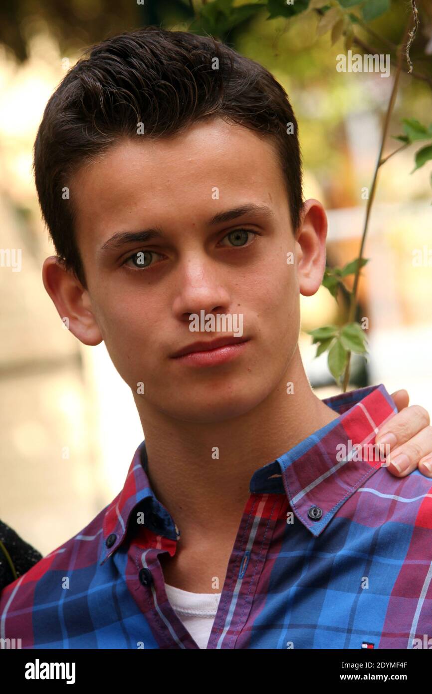 Fantin Ravat attending the premiere of Jeune Et Jolie in Lille, France ...