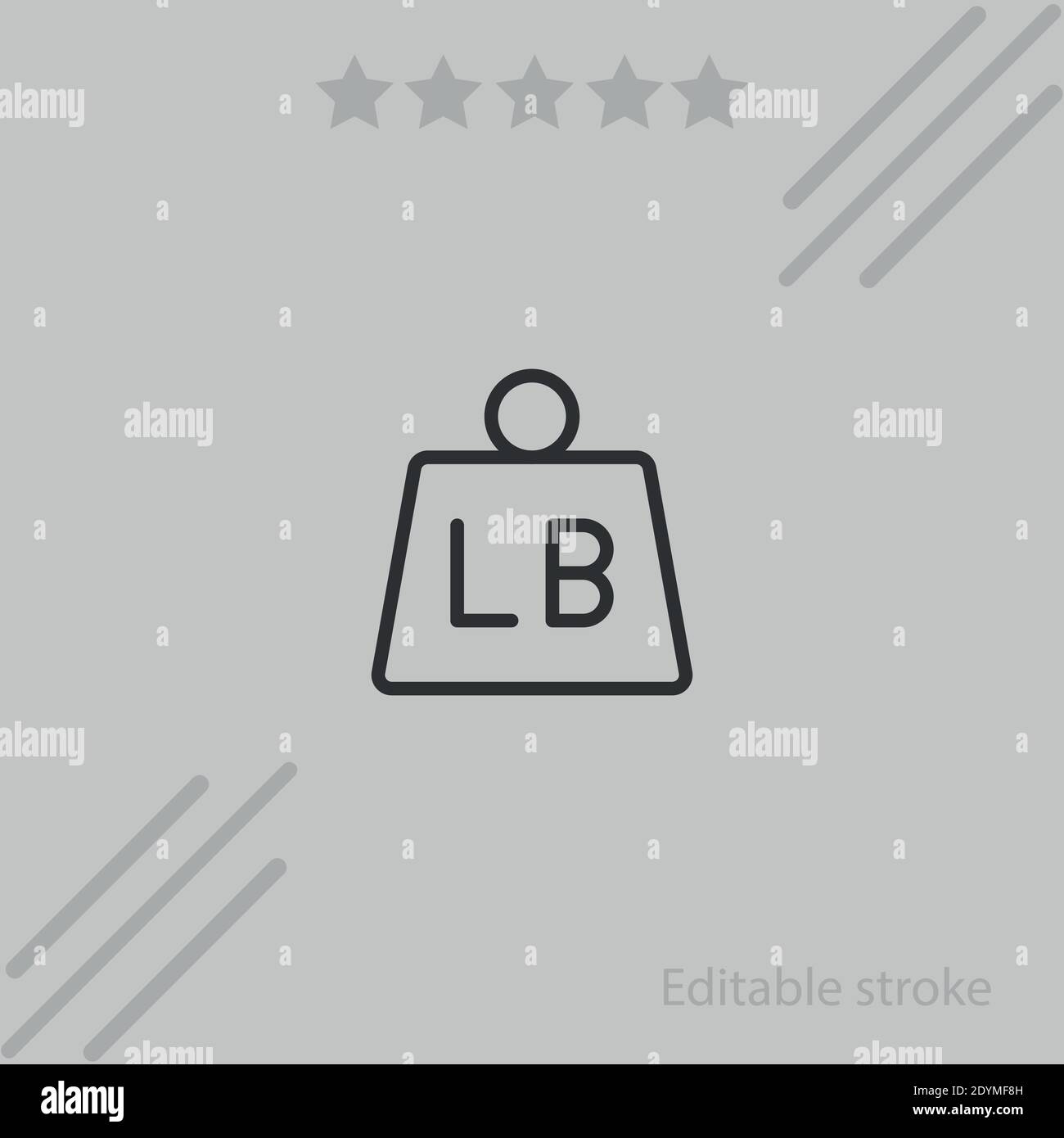 unit vector icon modern simple vector illustration Stock Vector Image ...