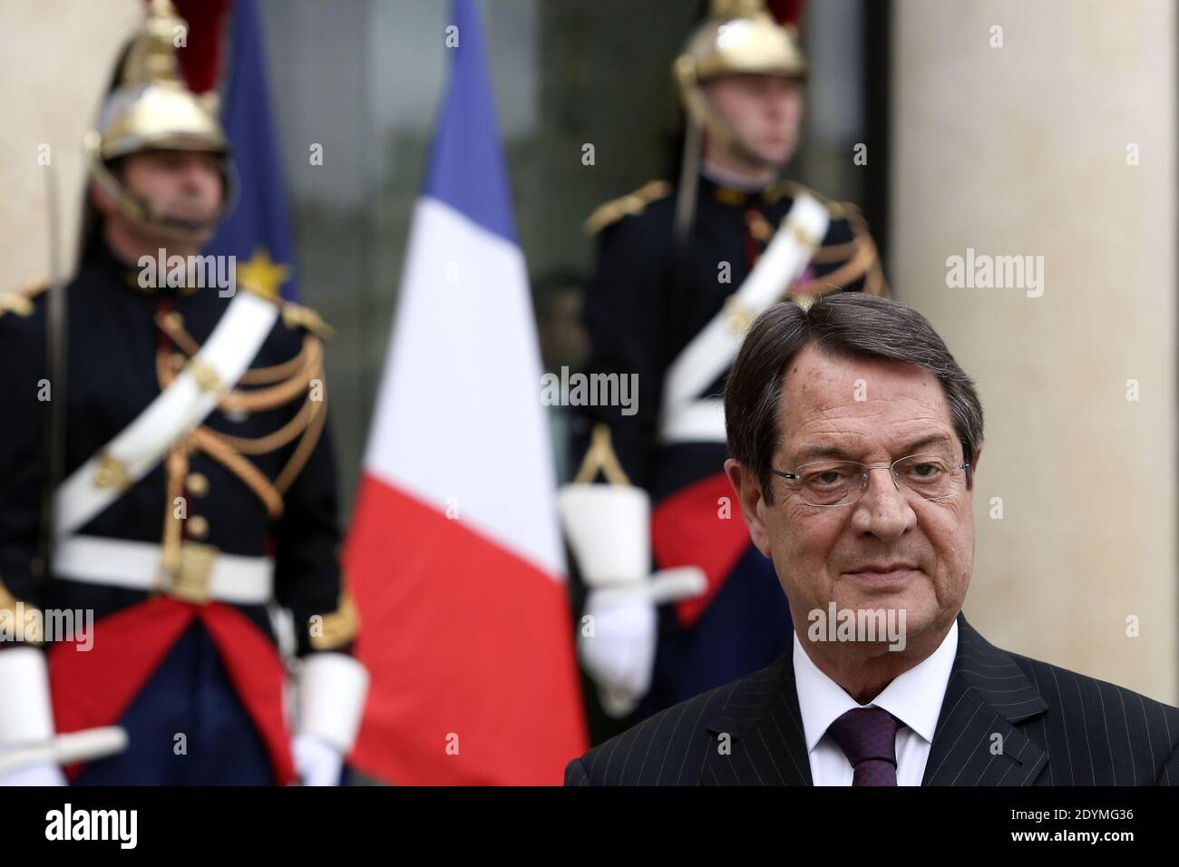 French President Francois Hollande and Cyprus' counterpart Nikos ...