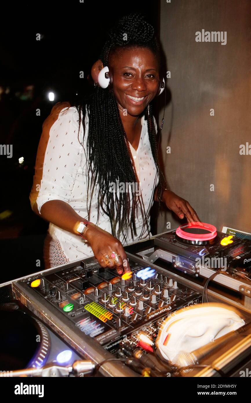 Aline Afanoukoe attending the Lord Kossity showcase held at 'Mama ...