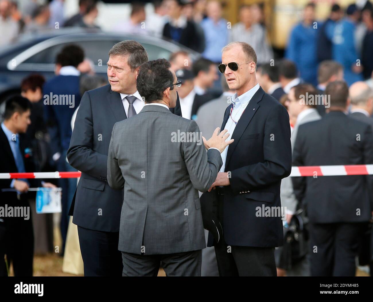 Airbus CEO Tom Enders attends the new Airbus A350 XWB inaugural flight ...