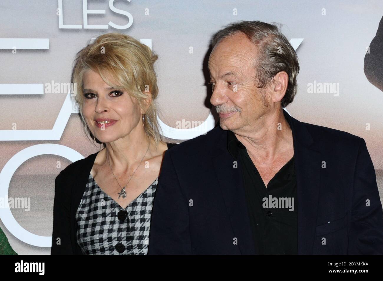 Fanny Ardant and Patrick Chesnais attending the 'Les Beaux Jours ...
