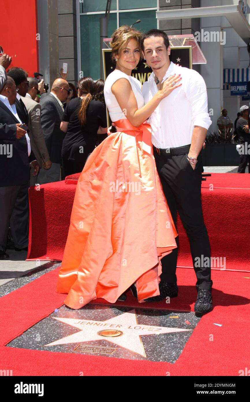 Jennifer Lopez, Casper Smart arriving for Jennifer Lopez honored with ...
