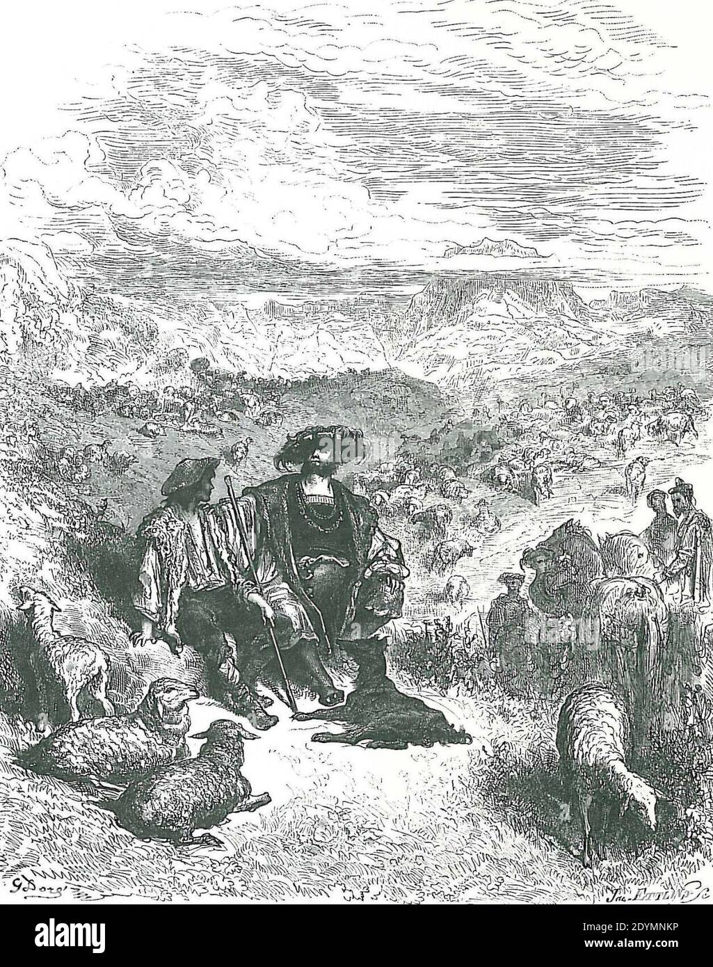 Le Berger et le Roi Stock Photo - Alamy