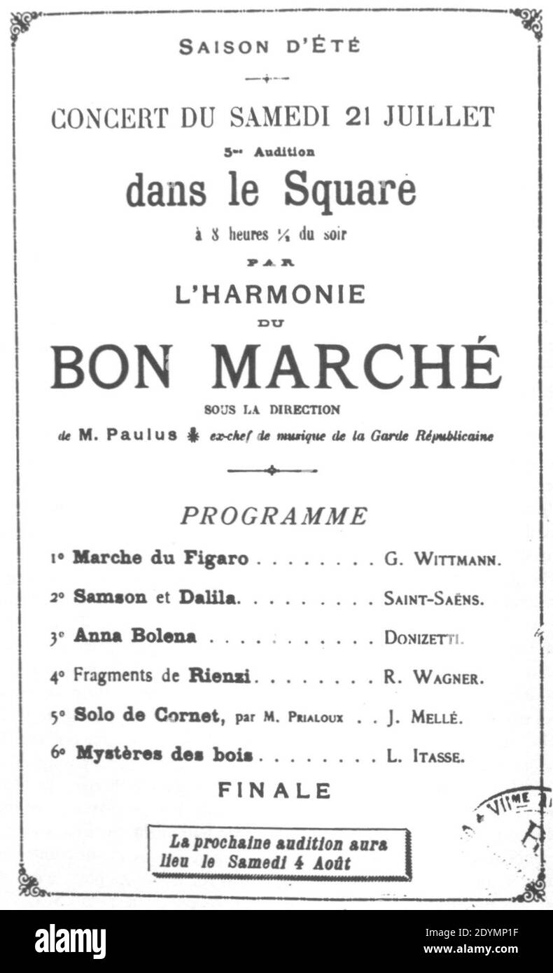 Bon marche Cut Out Stock Images & Pictures - Alamy