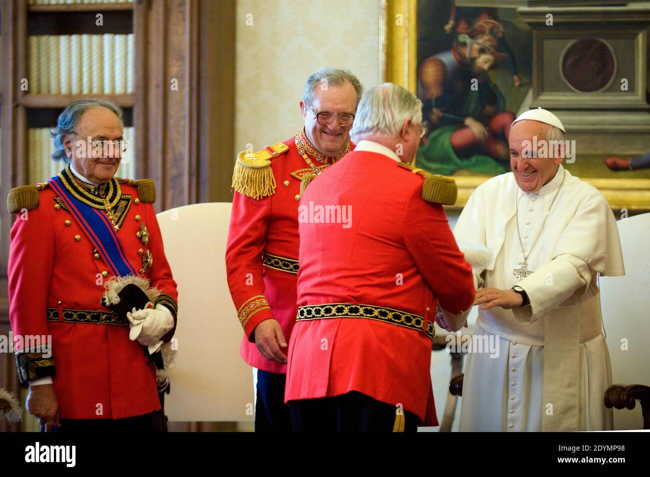 Pope Francis meets with Prince and Grand Master of the Sovereign ...