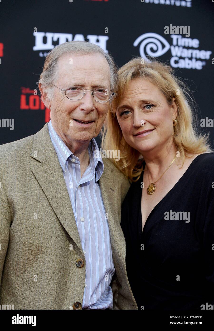 Bernie Kopell and Catrina Honadle arrive at the premiere of Walt Disney ...