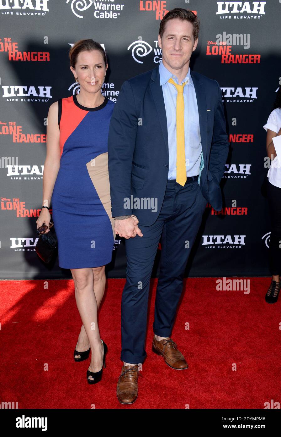 Sam Jaeger arrives at the premiere of Walt Disney Pictures' 'The Lone ...