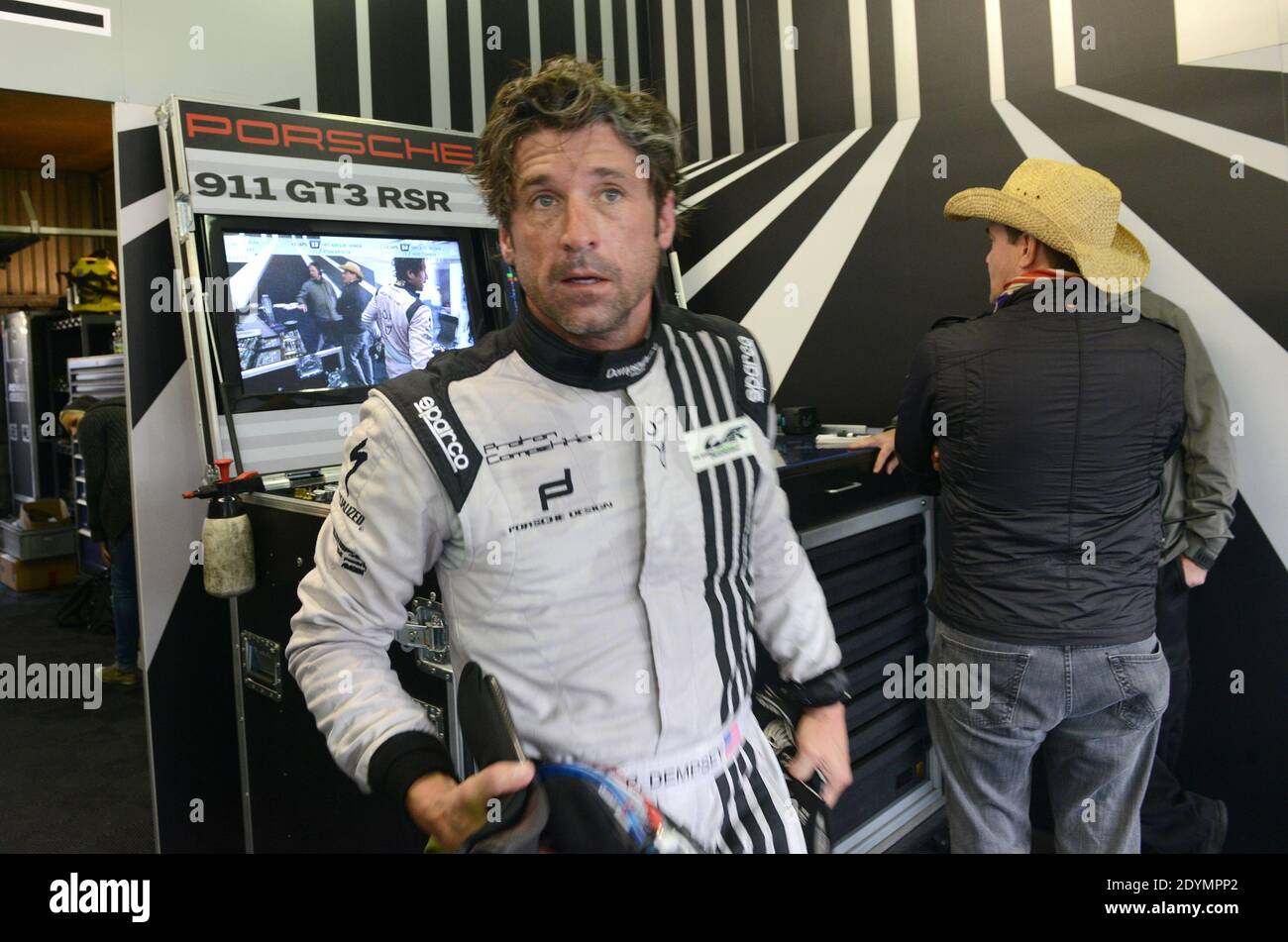 US actor Patrick Dempsey of Dempsey DelPiero-Proton Porsche 911 GT3 RSR ...