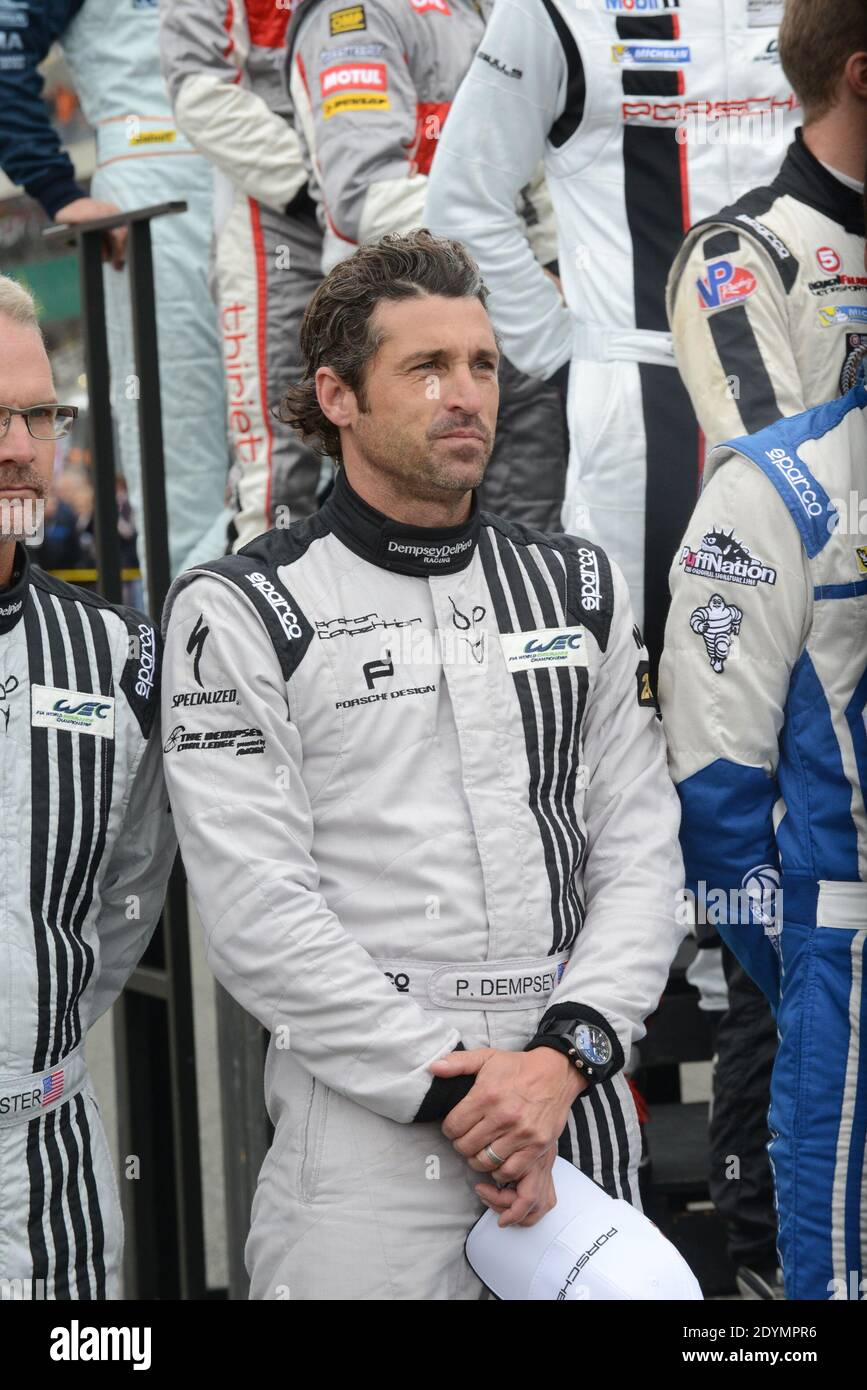 US actor Patrick Dempsey of Dempsey DelPiero-Proton Porsche 911 GT3 RSR ...