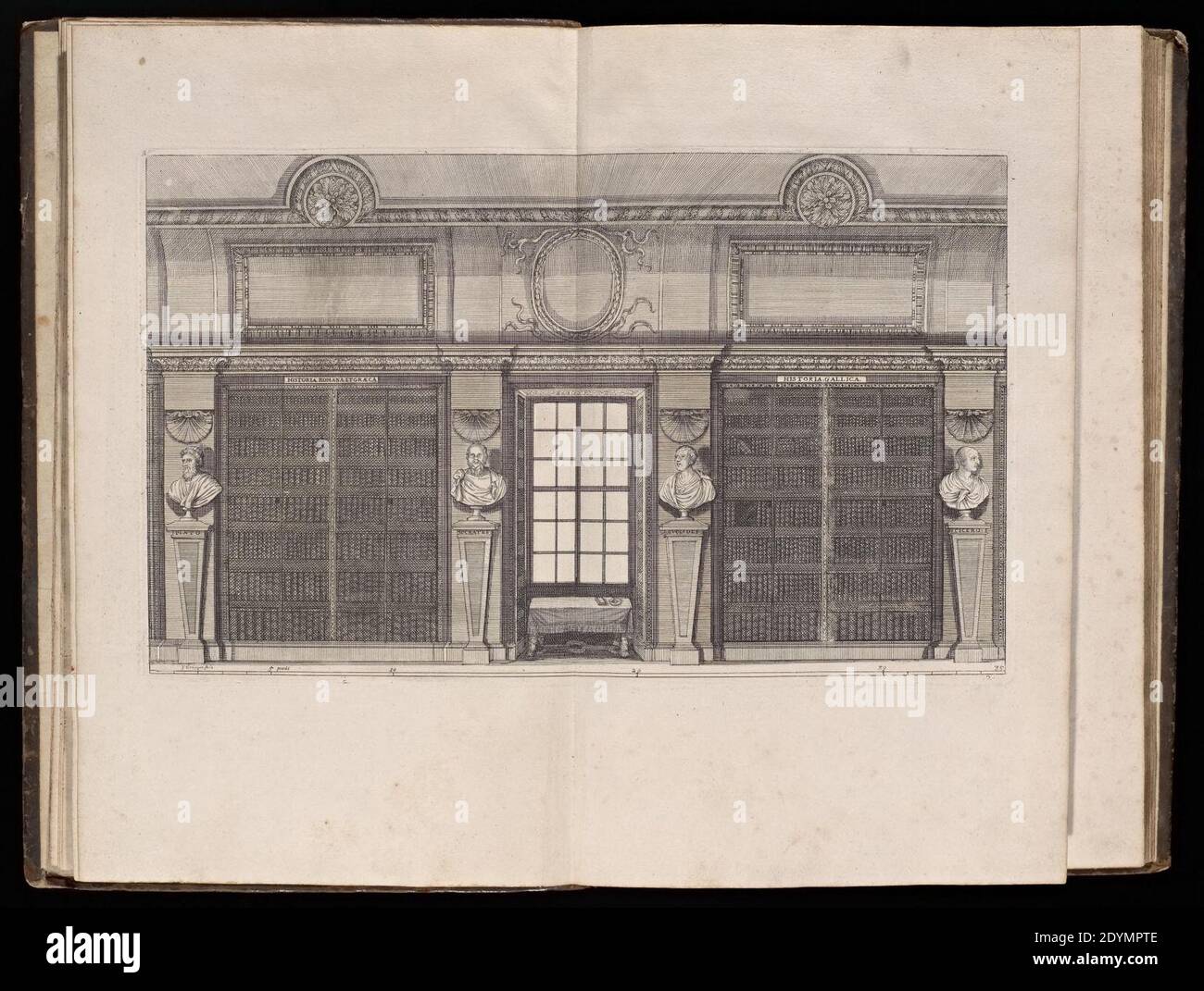 Le cabinet de la Bibliotheque de Sainte Genevieve Stock Photo - Alamy