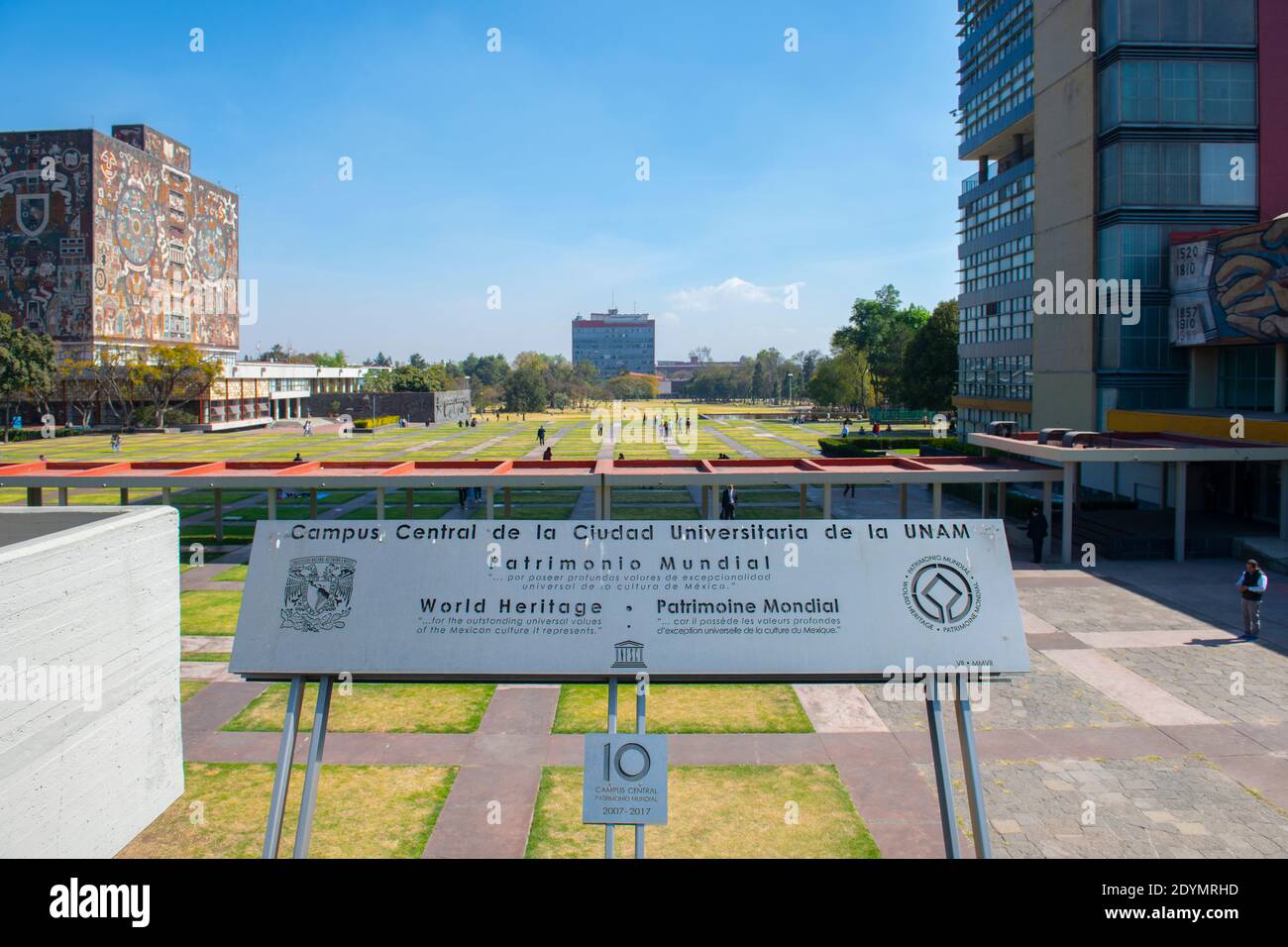 Central Library Biblioteca at National Autonomous University of Mexico ...