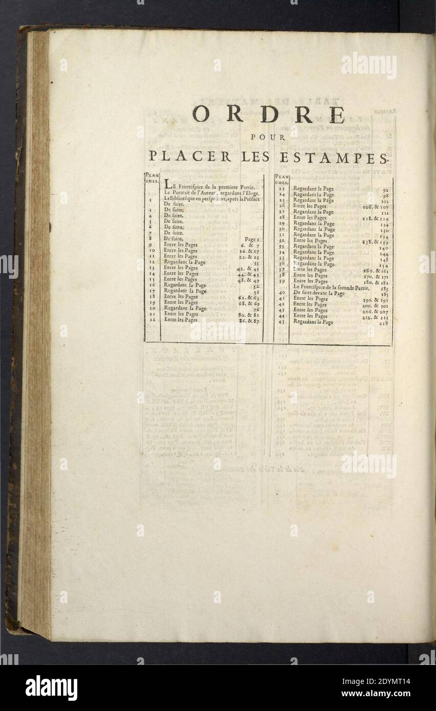 Le cabinet de la Bibliotheque de Sainte Genevieve Stock Photo - Alamy