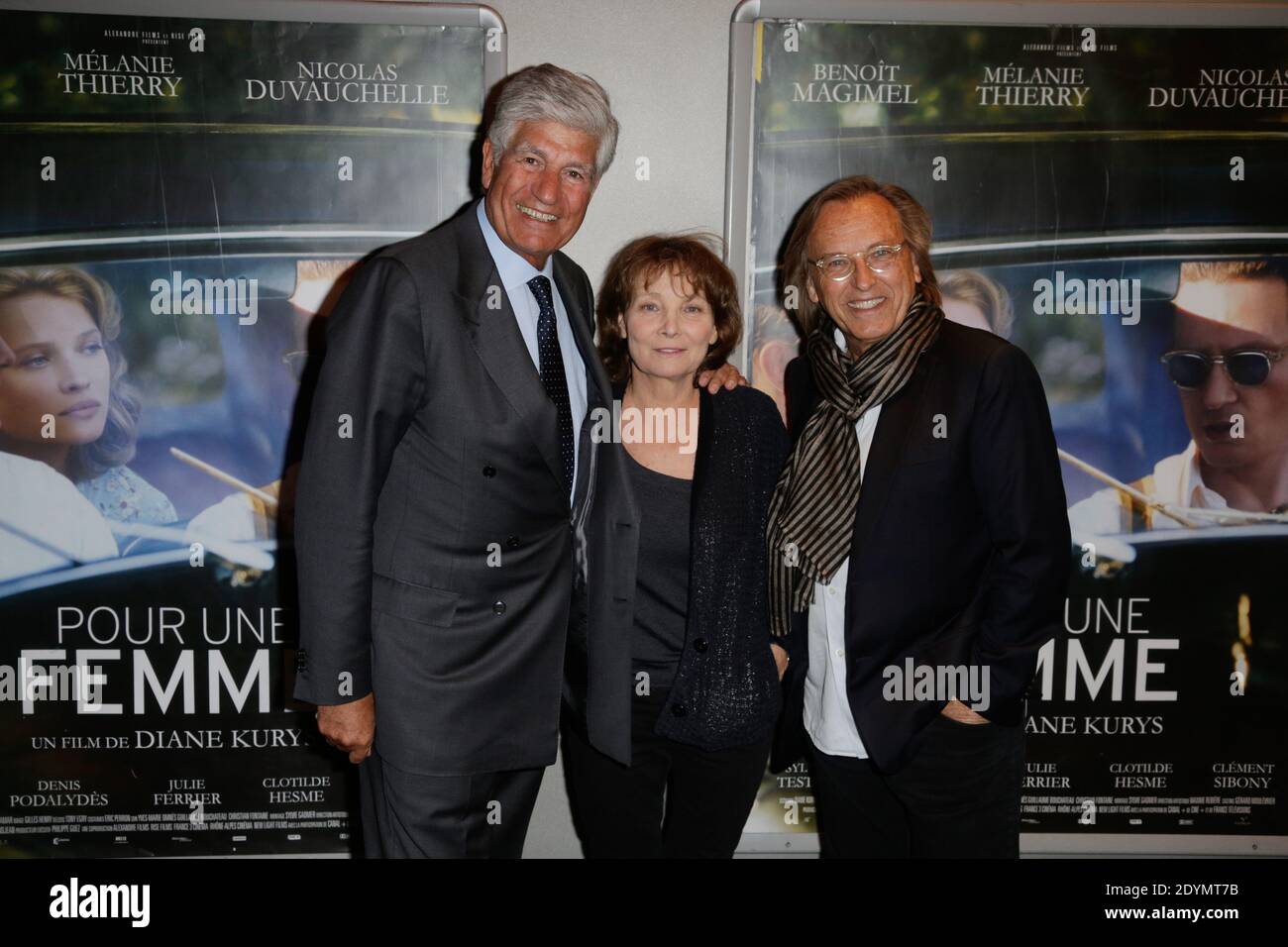 Maurice Levy, Diane Kurys and Alexandre Arcady attending the premiere ...