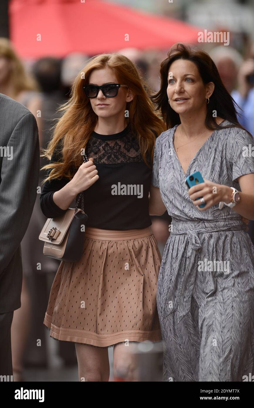 Isla Fisher attends the ceremony honoring Jerry Bruckheimer with a Star ...