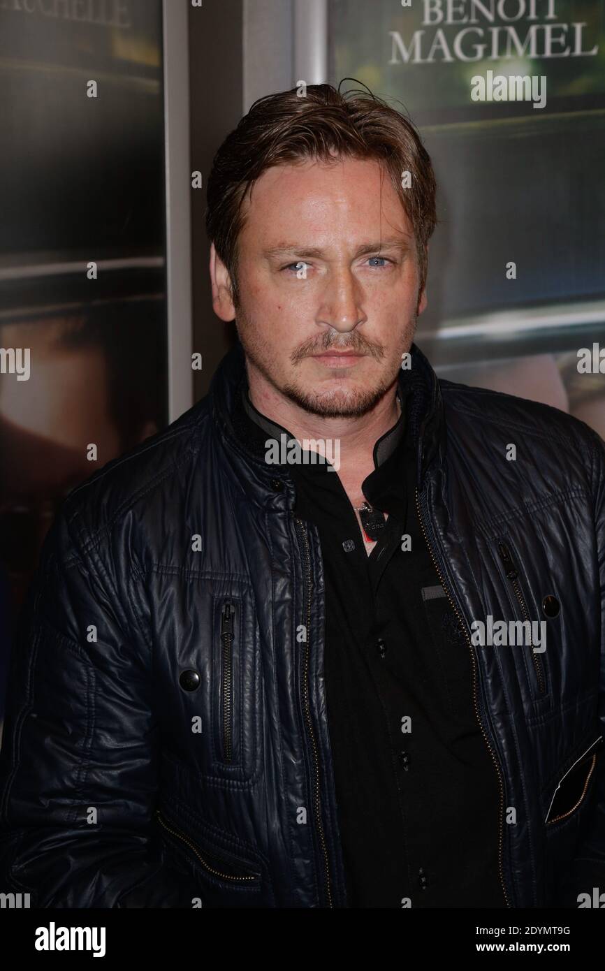Benoit Magimel attending the premiere of 'Pour Une femme' held at ...