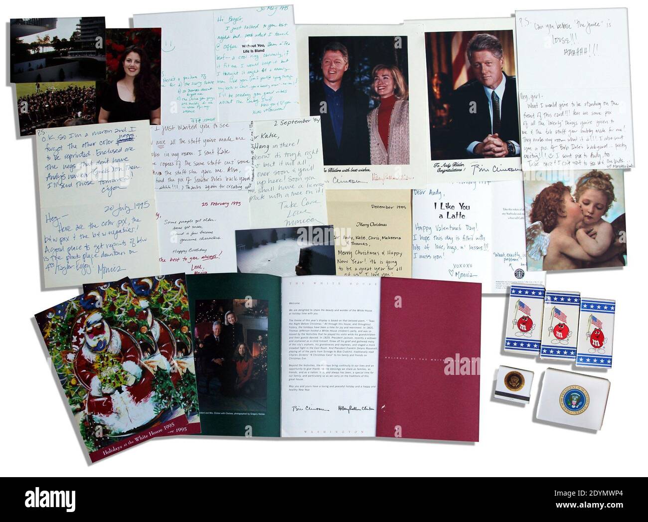 Bill clinton monica lewinsky 1995 Cut Out Stock Images & Pictures - Alamy