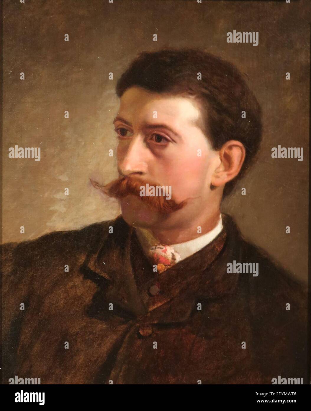 Winslow Homer by Oliver Ingraham Lay (1865 Stock Photo - Alamy