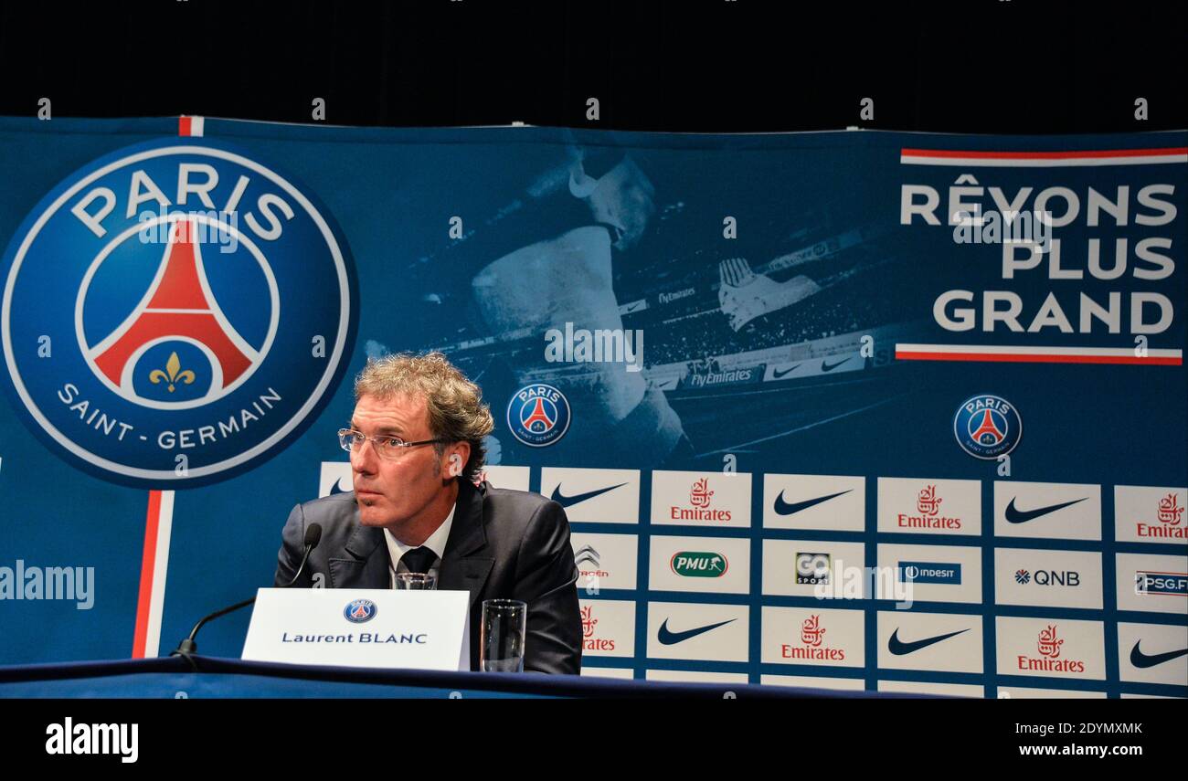 Newly appointed coach of French L1 football club Paris Saint-Germain ...